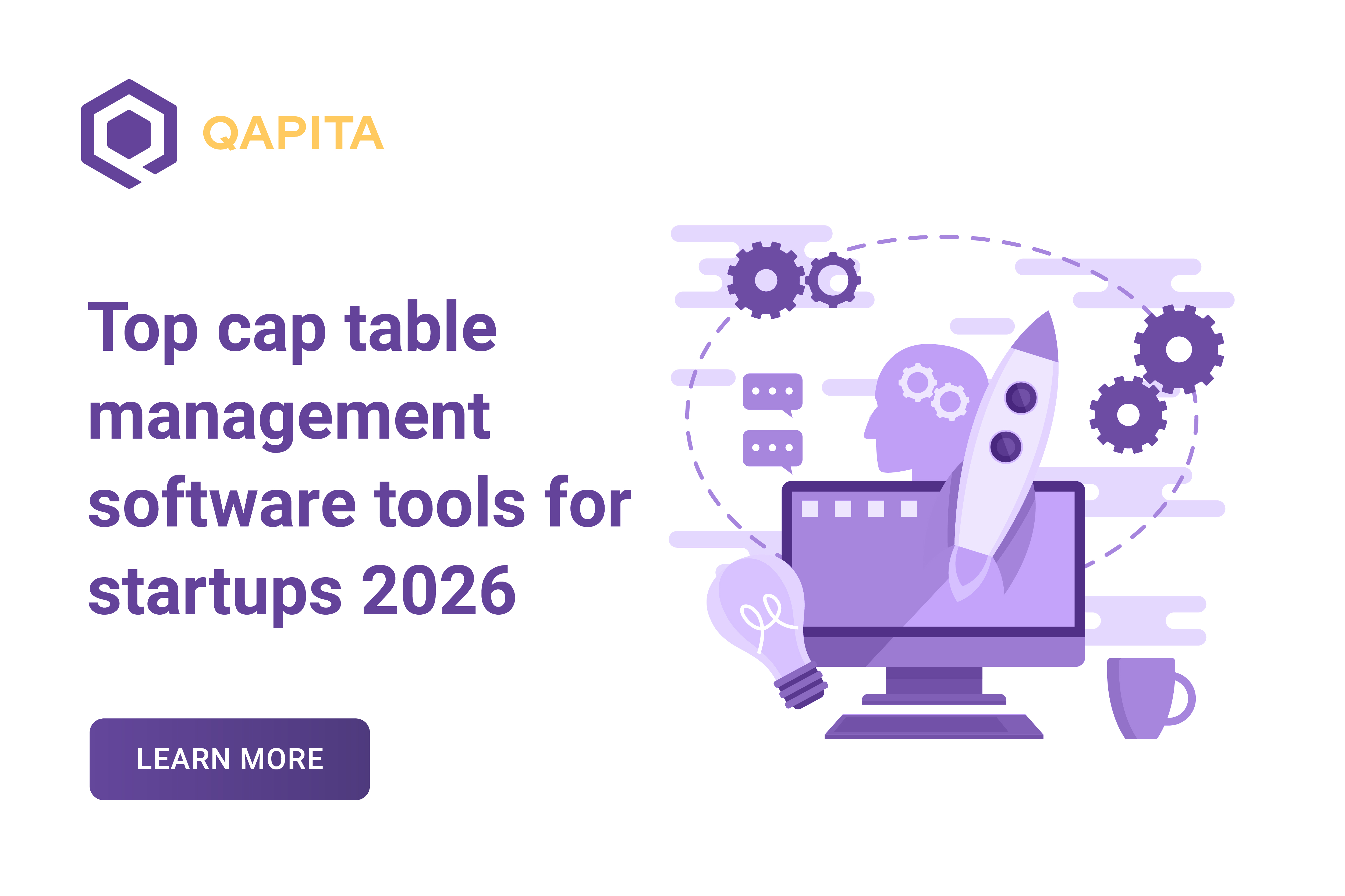 Top 6 cap table management software tools for startups 2026